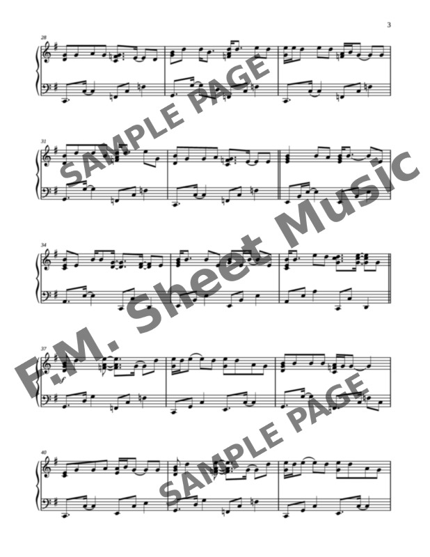 Centerfold (Advanced Piano) By J. Geils Band - F.M. Sheet Music - Pop Arrangements by Jennifer ...